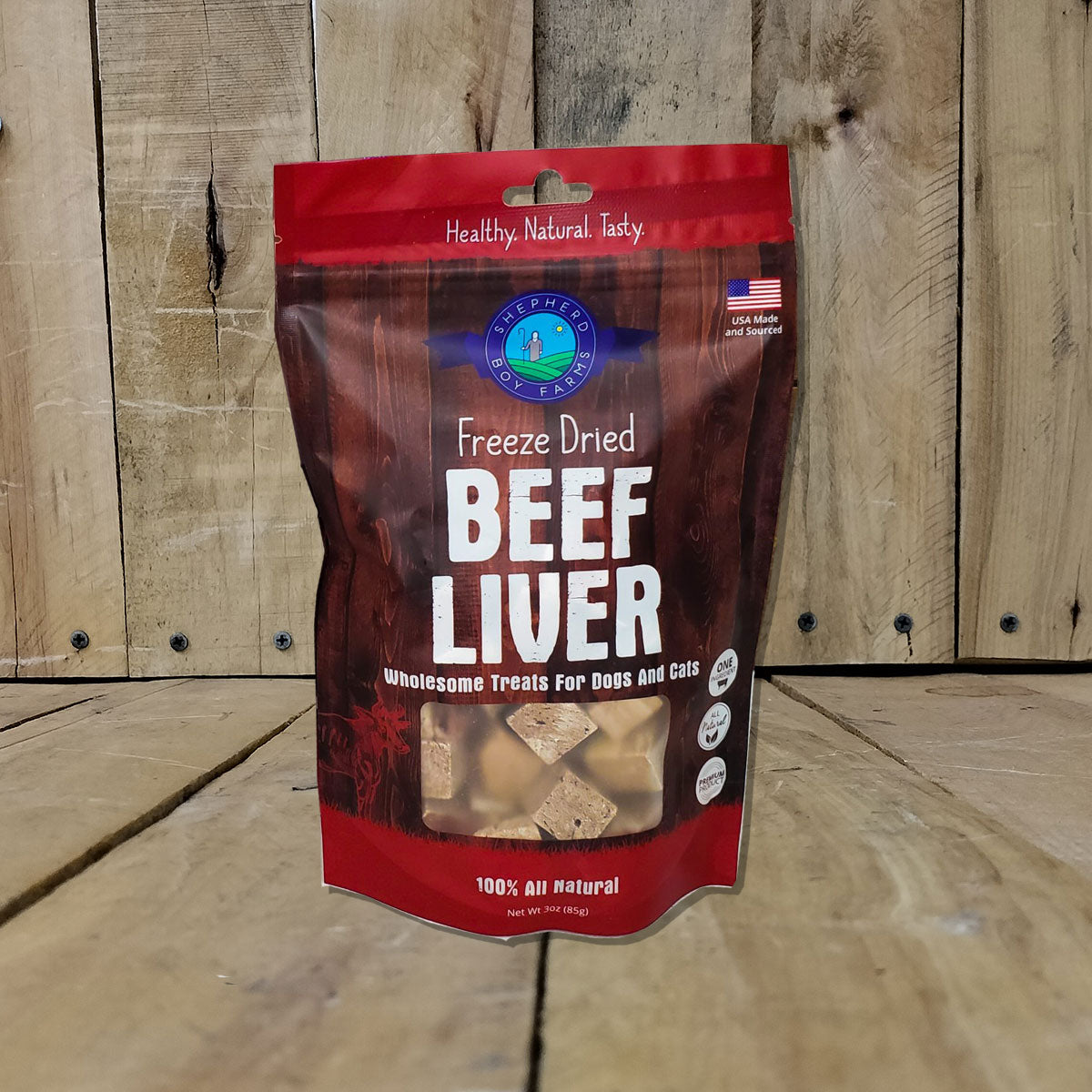 Freeze Dried Beef Liver Dog Treats – Shark Fin Gear Company